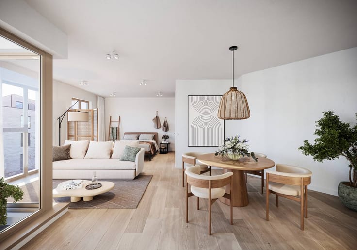 Appartement te koop in Brugge - € 275.000 - 1 slaapkamer - 66m² - Immoweb