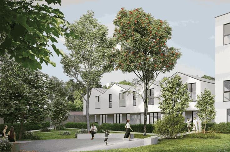 maison duplex intérieur d'îlot gosselies - Nieuwbouw huizen te koop in ...