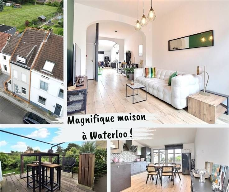 Maison à vendre à WATERLOO - 3 chambres - 130m² - Immoweb