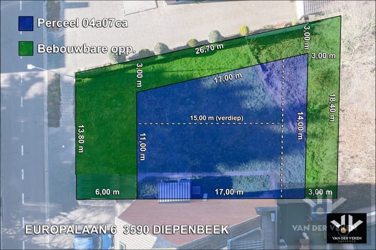 Bouwgrond te koop in Diepenbeek - € 340.000 - Immoweb