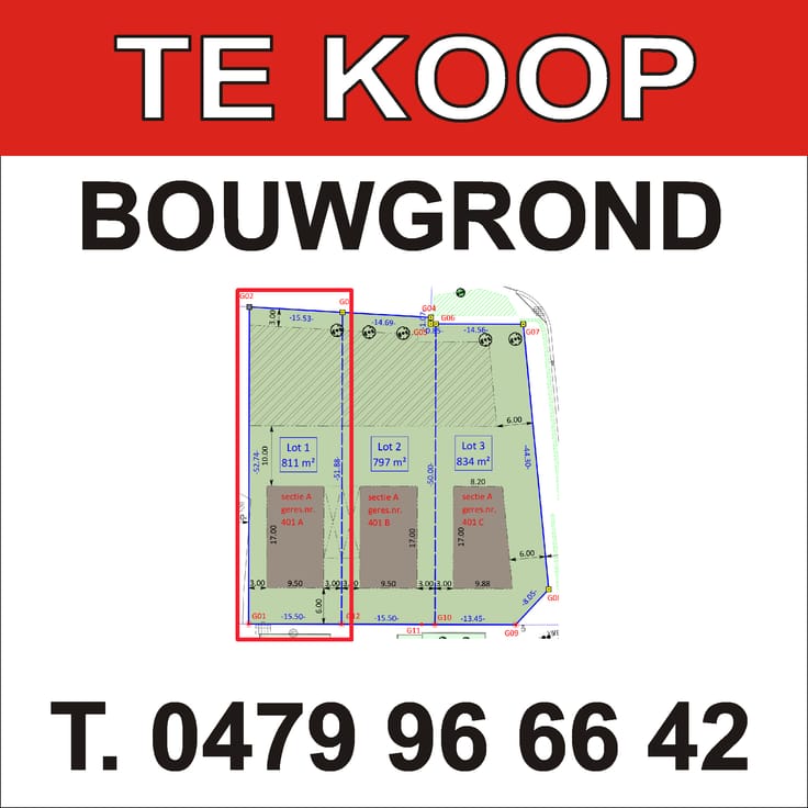 Grond te koop in Onze-Lieve-Vrouw-Waver - € 350.000 - Immoweb